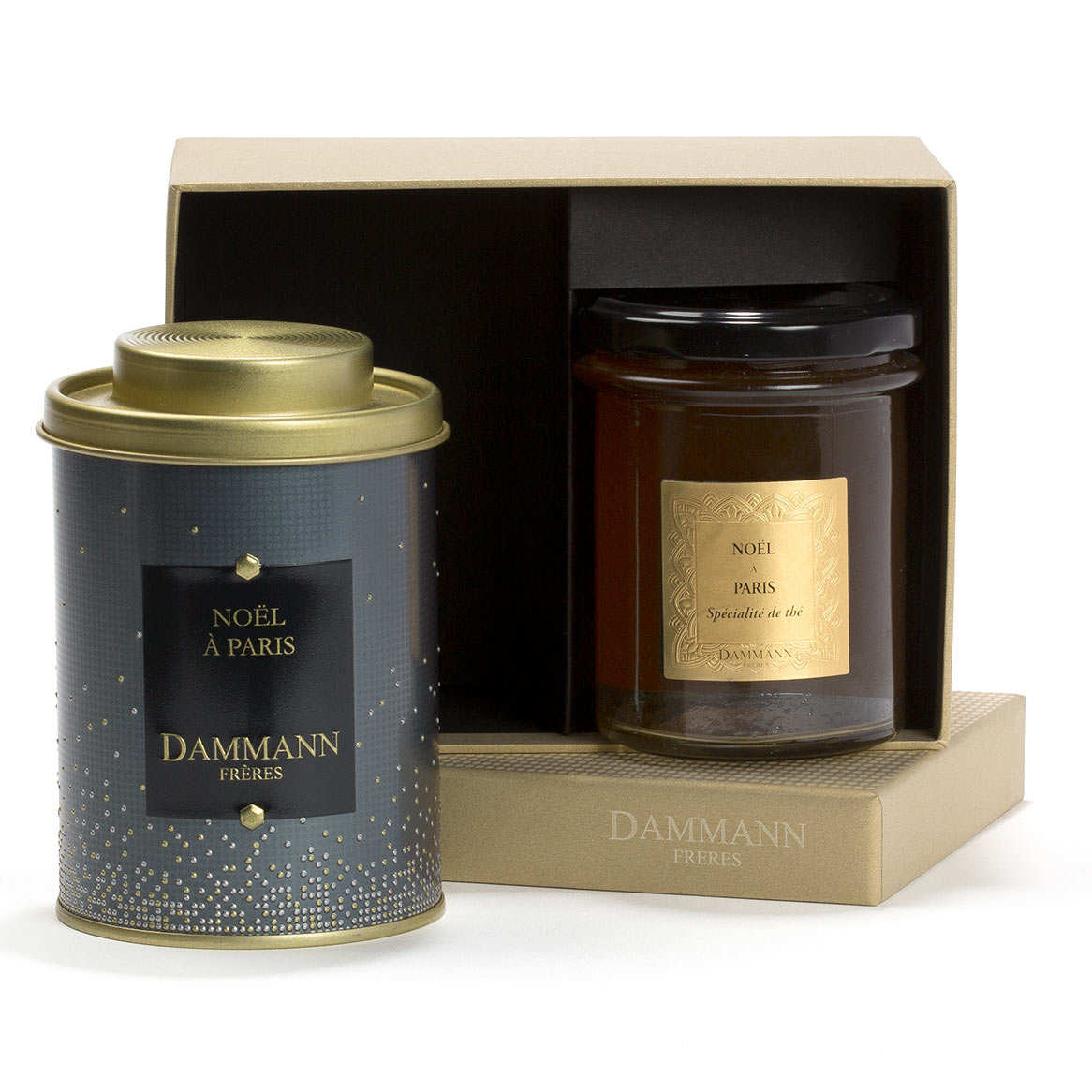 Christmas Eve Gift Set - 1 tea & 1 tea specialty - Dammann frères