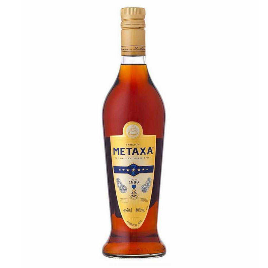 Metaxa - 7 Stars Brandy - 40% Greek Liqueur - Metaxa