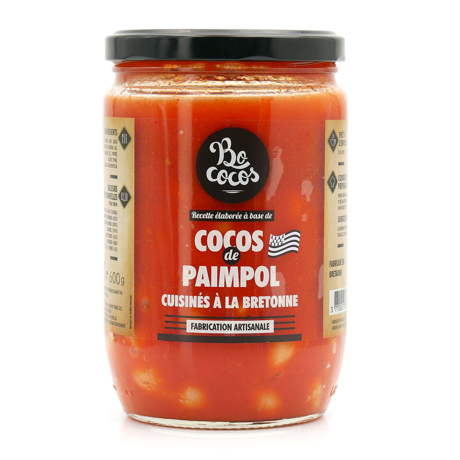 Coco de Paimpol Beans cooked Bretain way - Bo Cocos