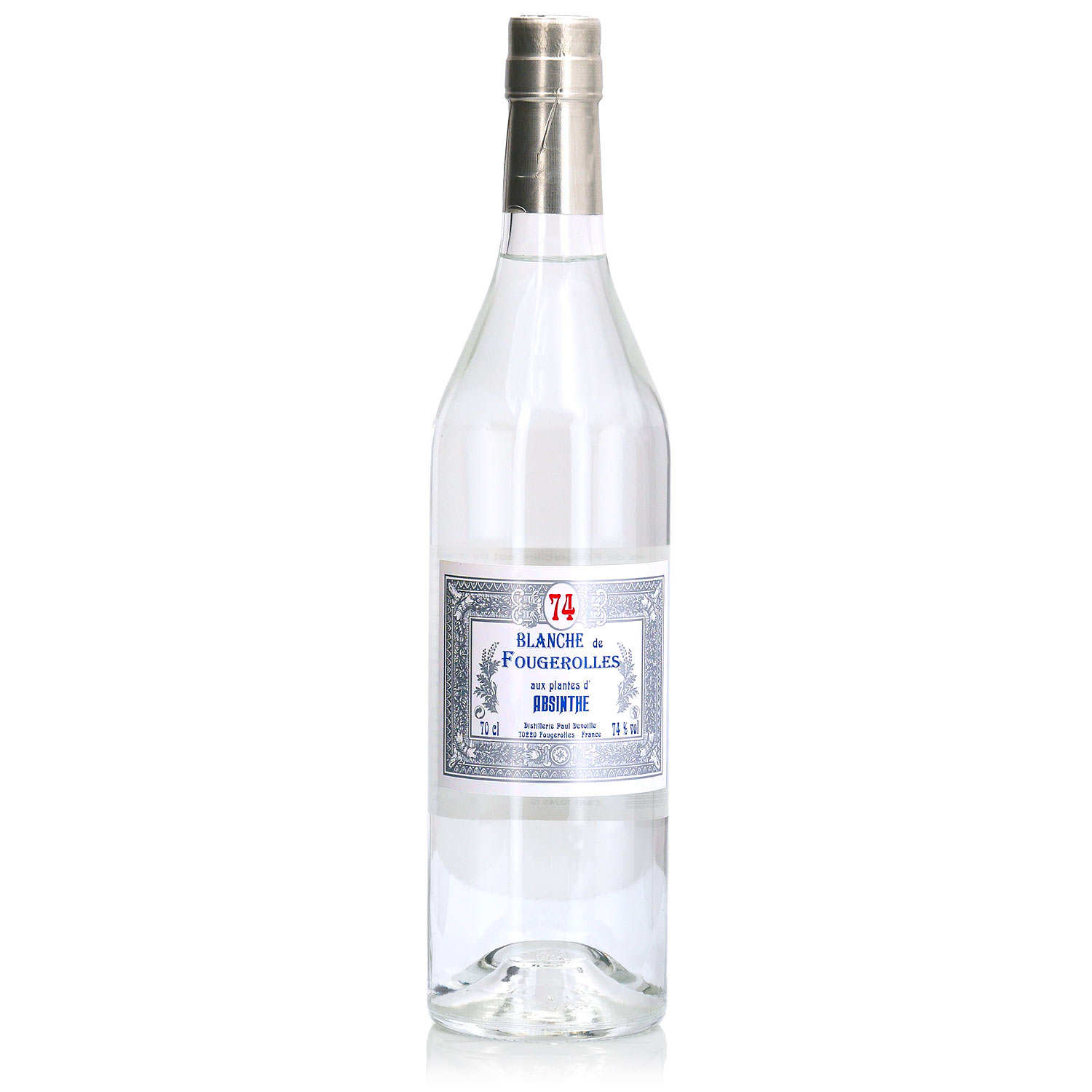 Fougerolles white absinthe 74% - Distillerie Paul Devoille