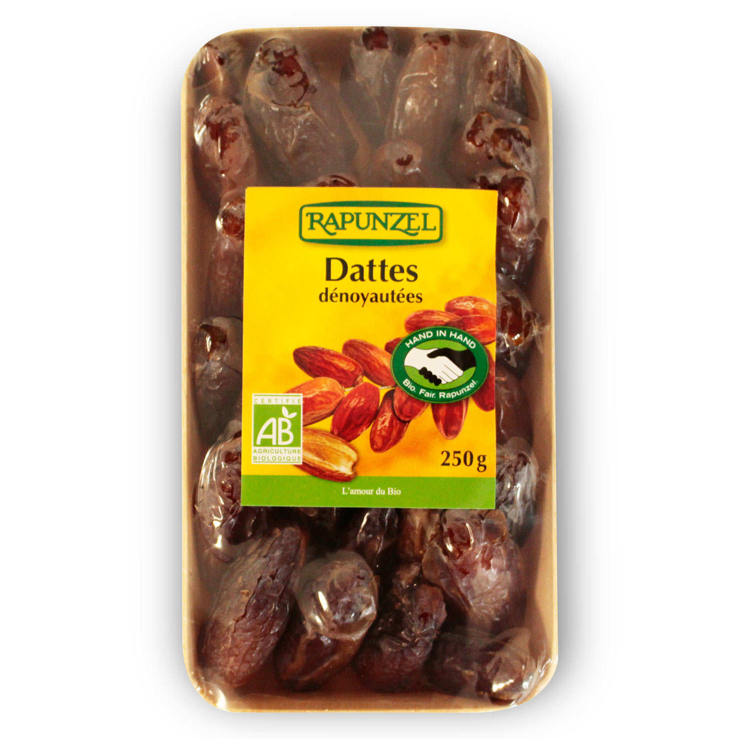 Dattes Deglet Nour dénoyautées bio et équitable - Rapunzel