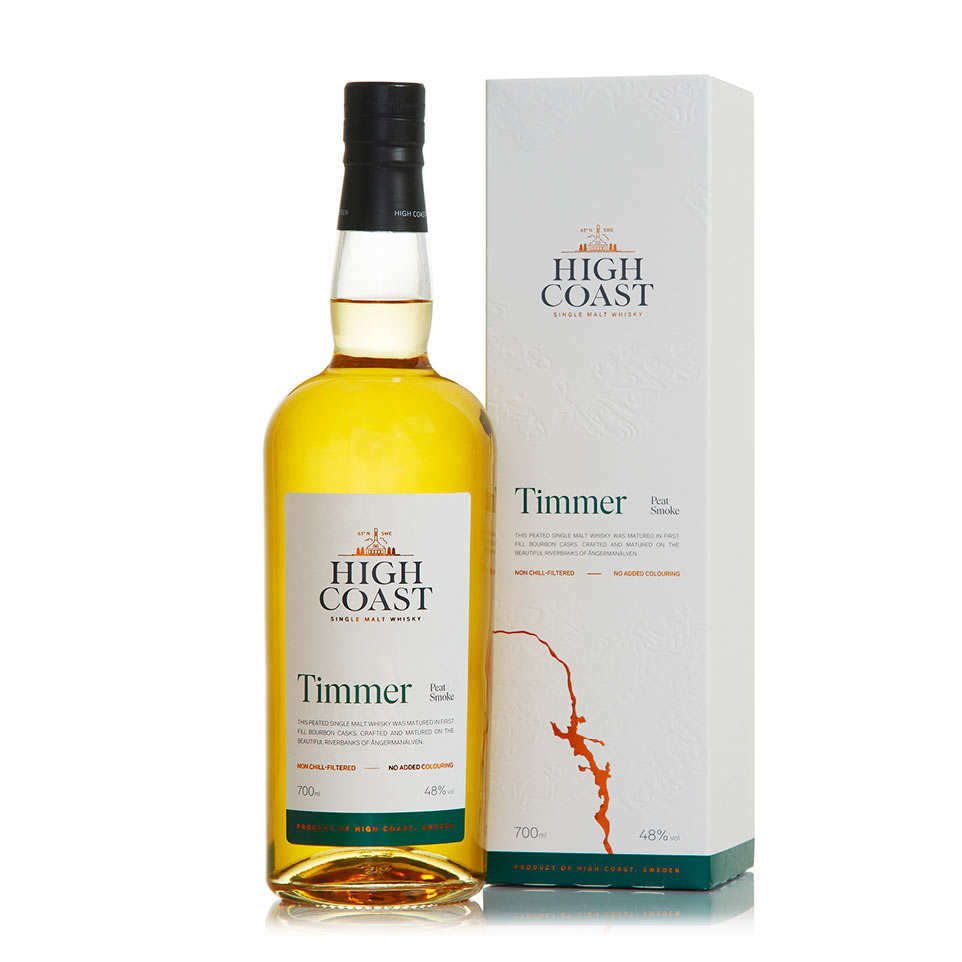 High Coast Timmer - single malt whiskey - 48% - High Coast