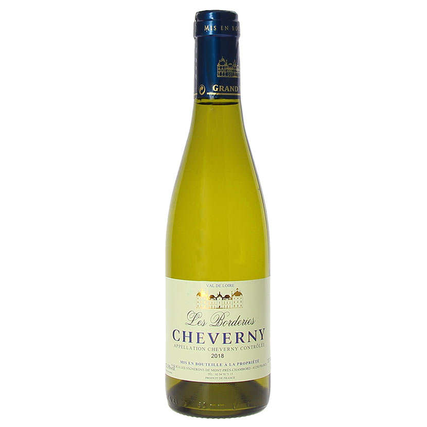 Cheverny PDO white wine - Les Borderies 13% - Les vignerons de Mont ...