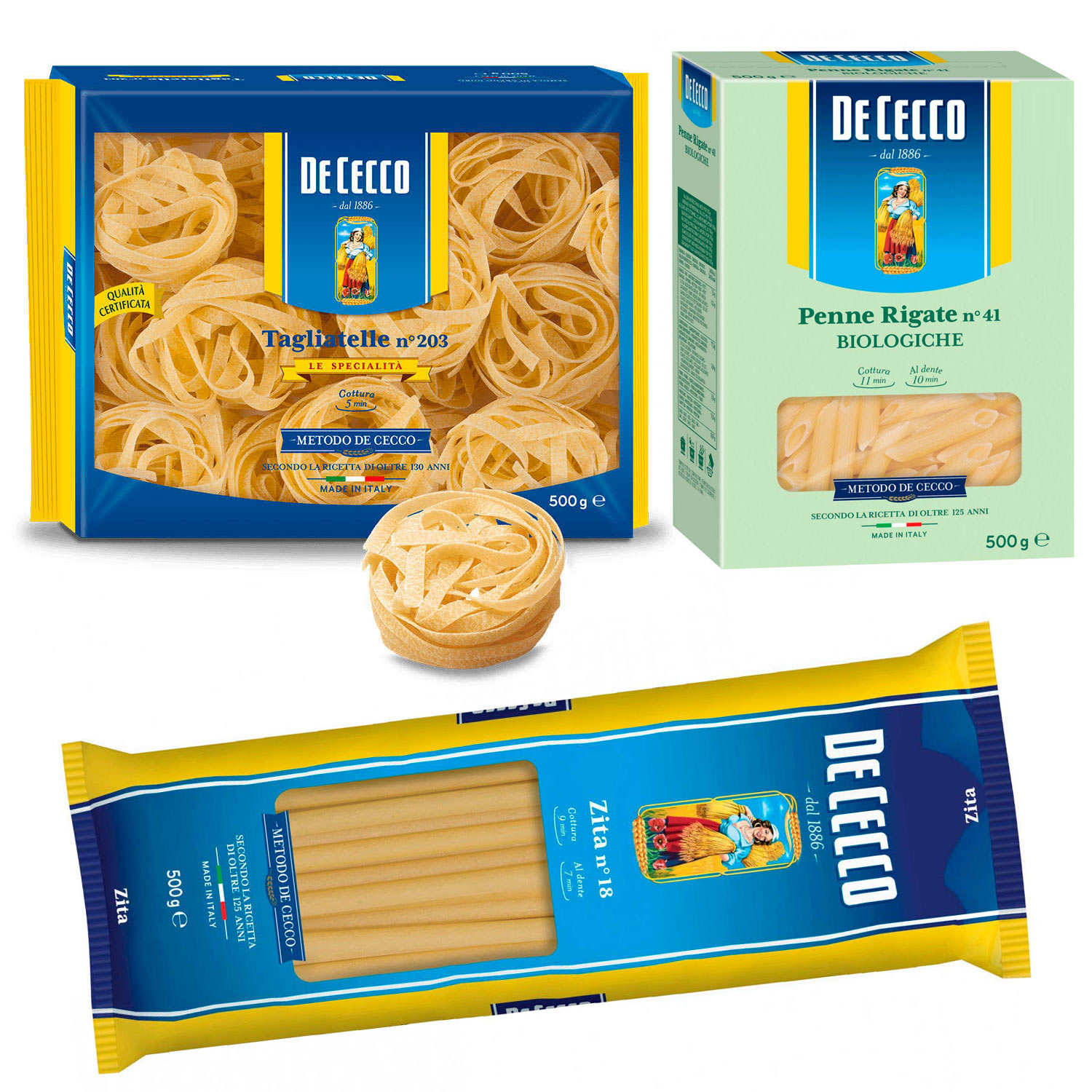 15 packs of De Cecco pasta - De Cecco