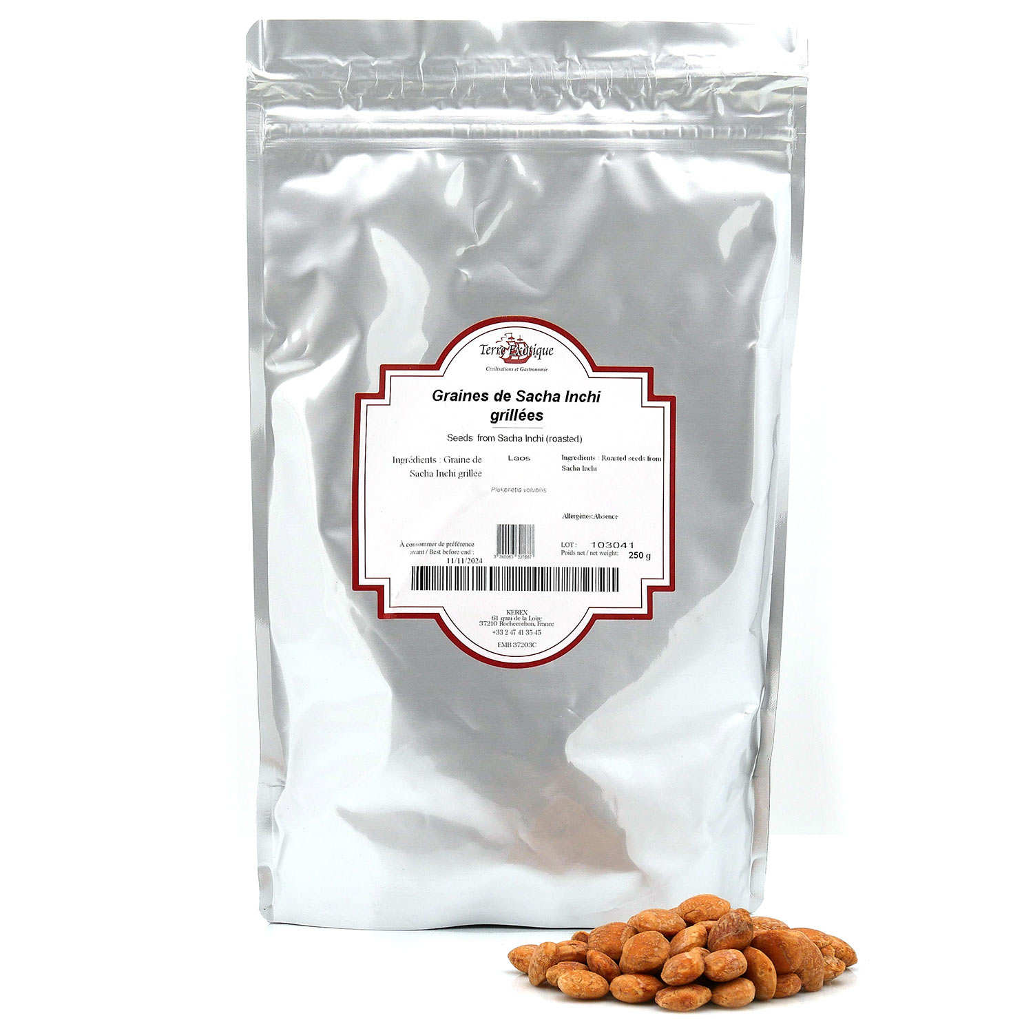 Roasted Sacha Inchi seeds - Terre Exotique