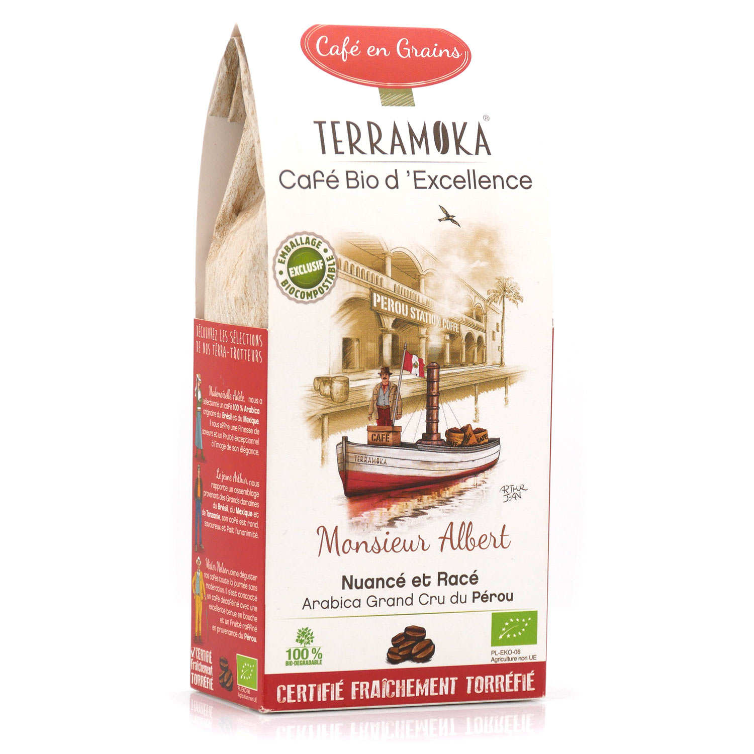 Albert - organic coffee beans from Peru - Terra Moka