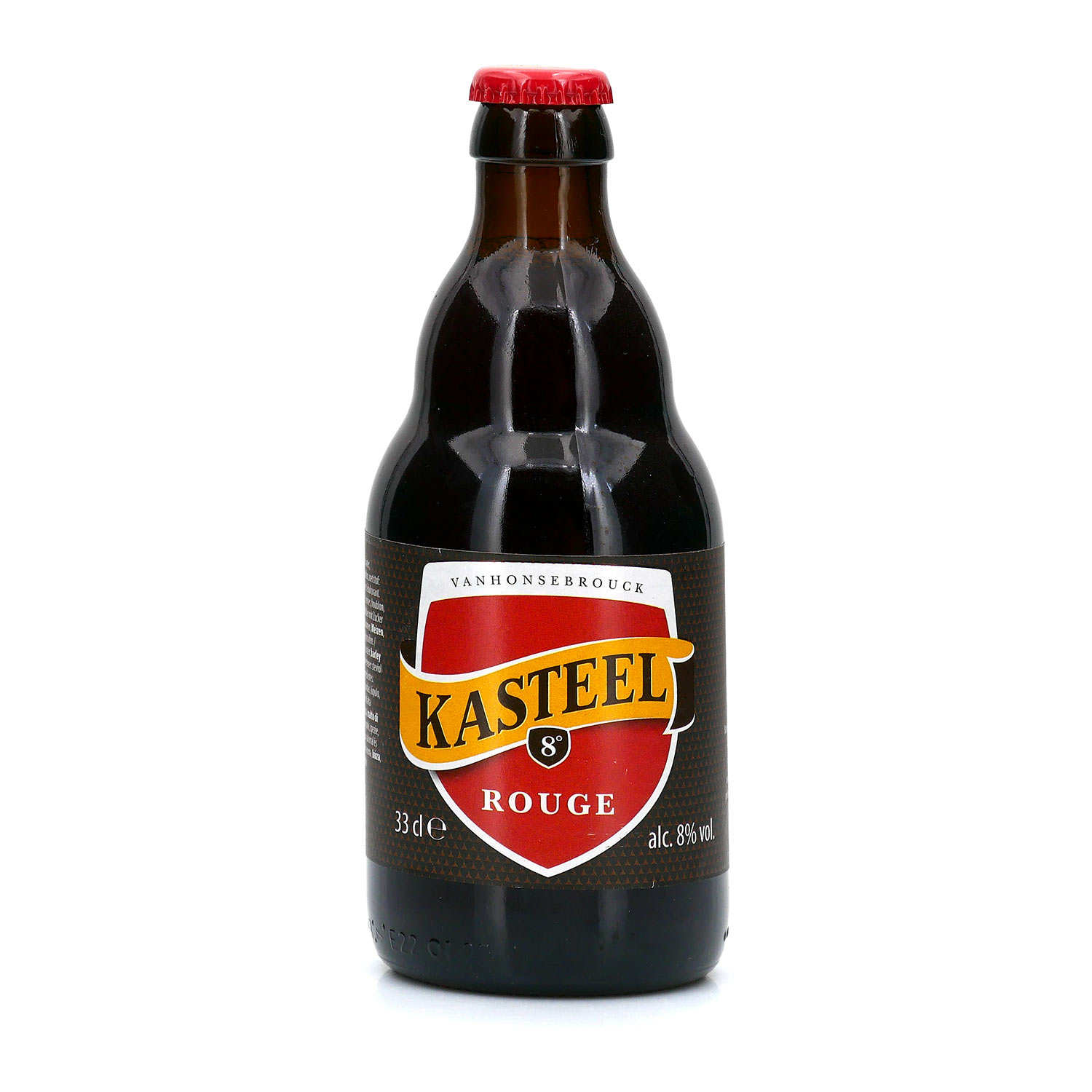 Kasteel Rouge - Bière belge à la cerise 8% - Brasserie Van Honsebrouck