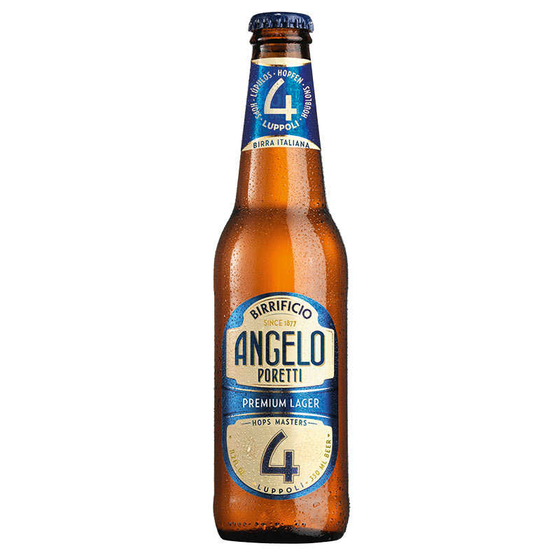 Angelo Poretti 4 Lupolli - Italian Beer 5.5% - Birrificio Angelo Poretti