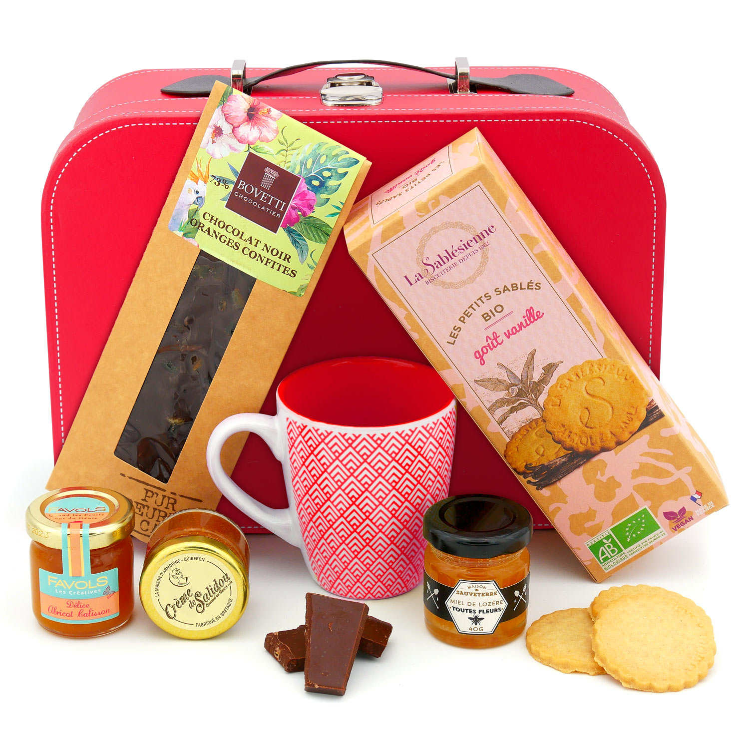 Sweet Christmas Treats (Red) - BienManger Paniers Garnis