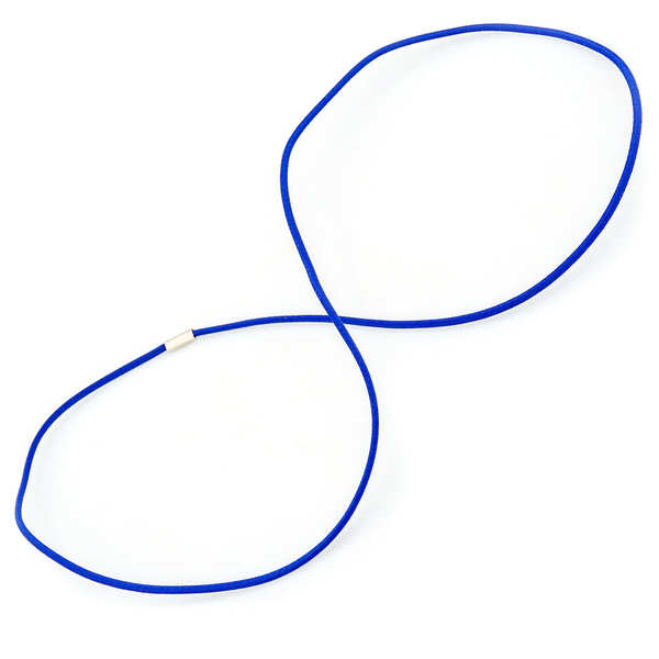 Round elastic band navy blue 70cm