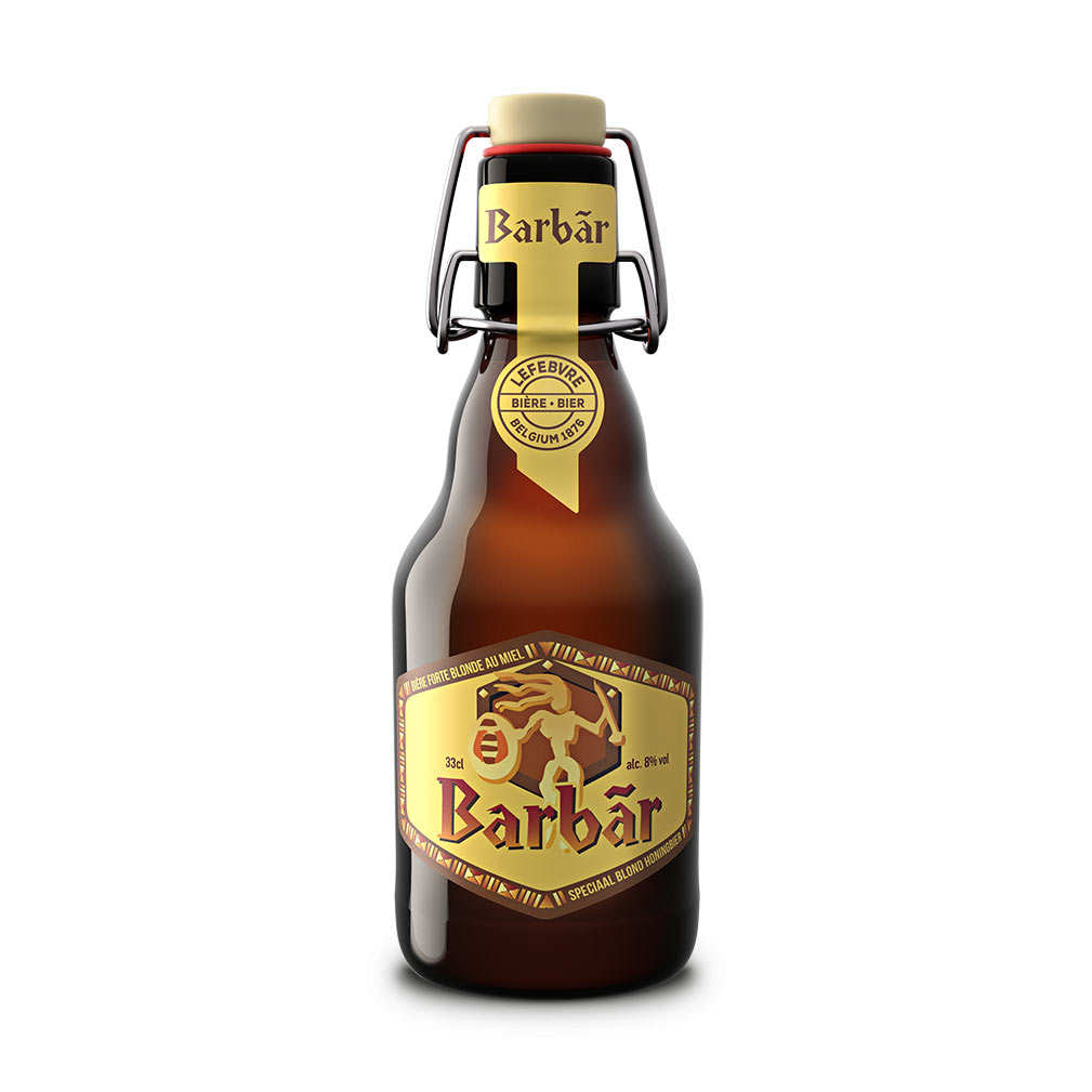 Barbar Honey Beer 8% - Brasserie Lefebvre