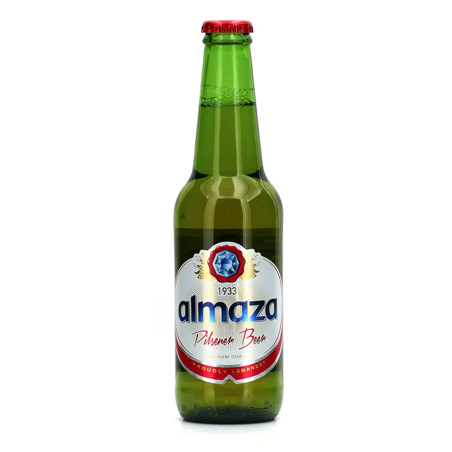 Almaza Pilsener - Bière du Liban 4% - Brasserie Almaza