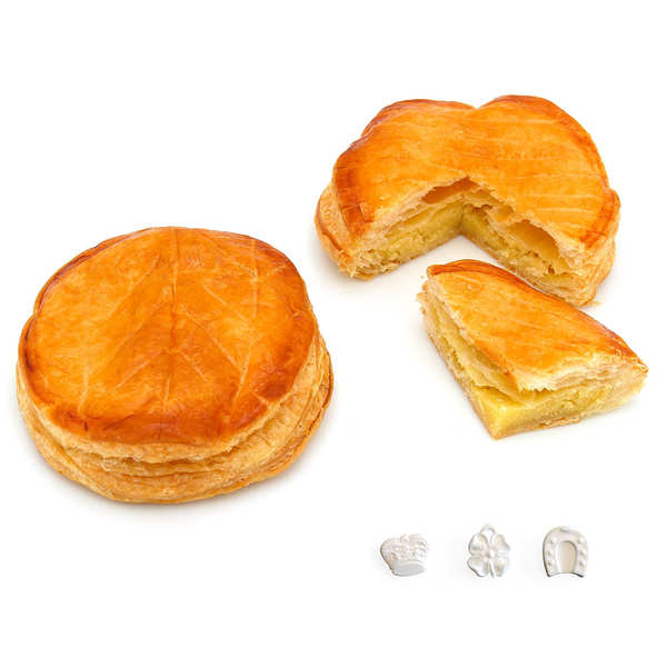 Individual French Epiphany Galette with Frangipane - L'Atelier Canourguais