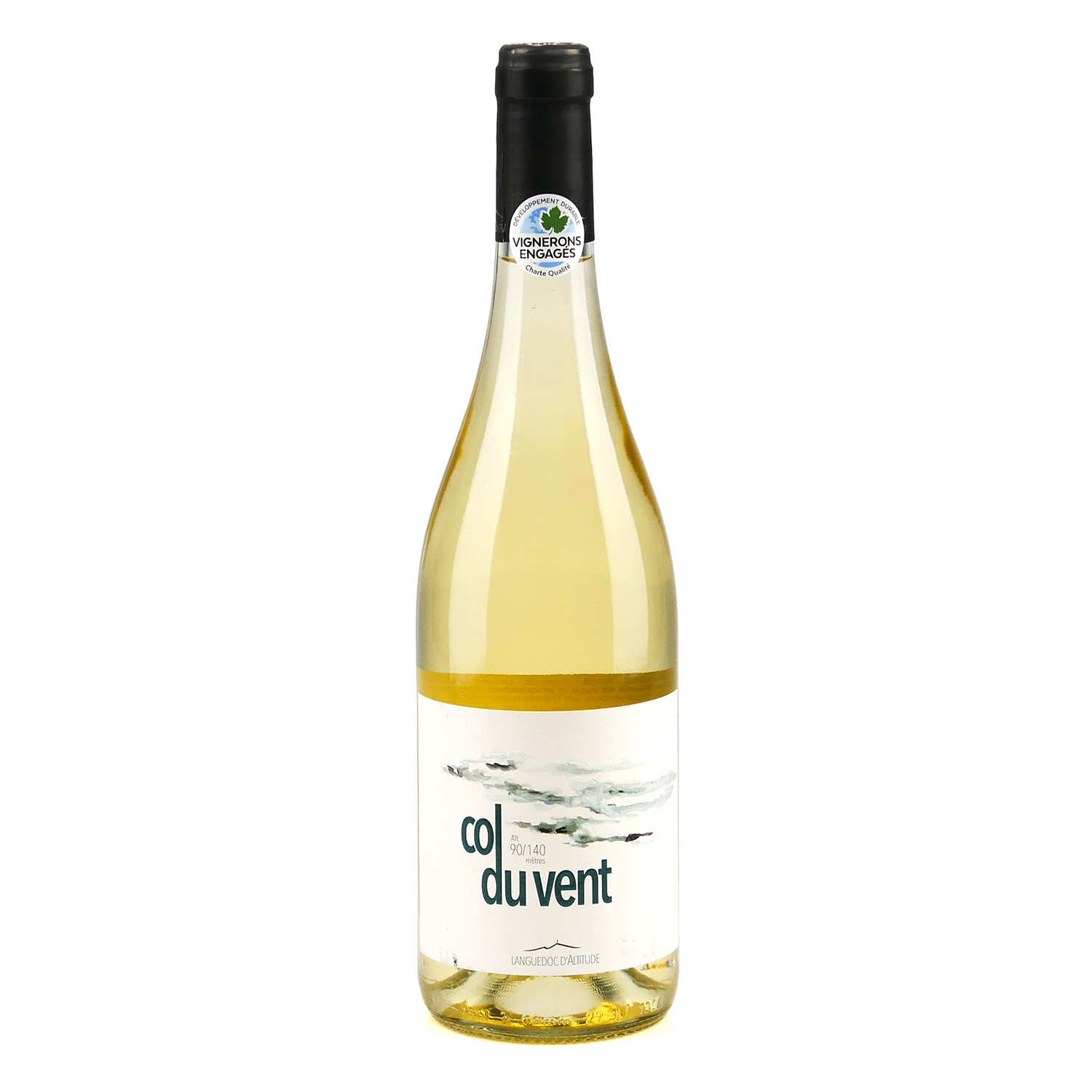 Col du vent - PDO Languedoc white wine - Castelbarry