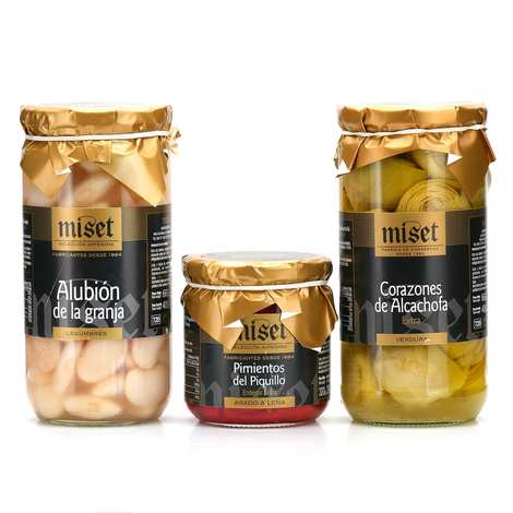 Assortment of Miset preserves - Miset