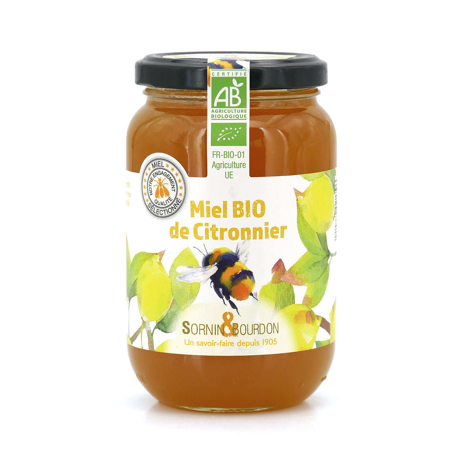 Miel de citronnier bio - Sornin&Bourdon