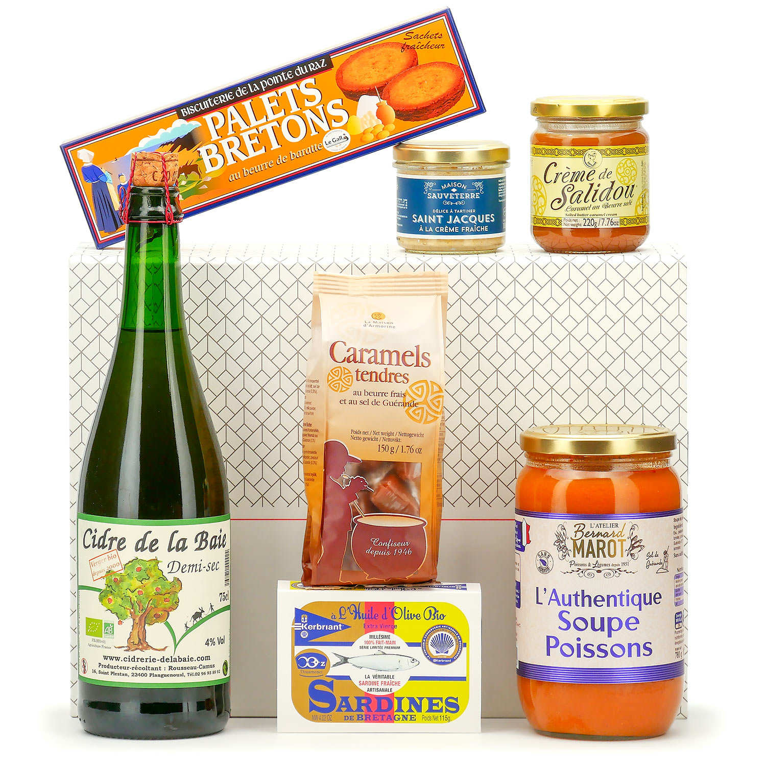 Taste of Brittany Gourmet Gift Box - BienManger Paniers Garnis