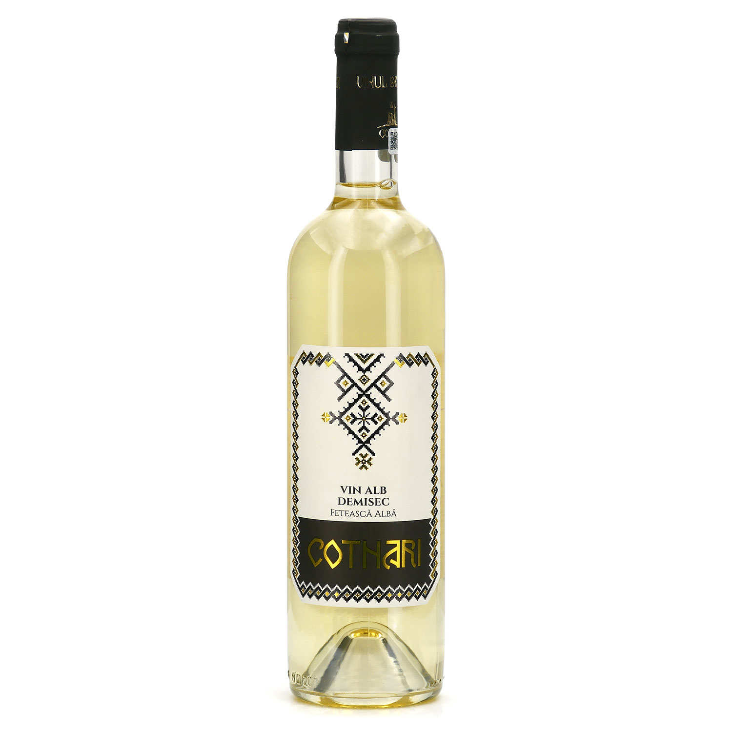 Cotnari Feteasca Alba AOC - vin blanc demi-sec de Roumanie - Cotnari