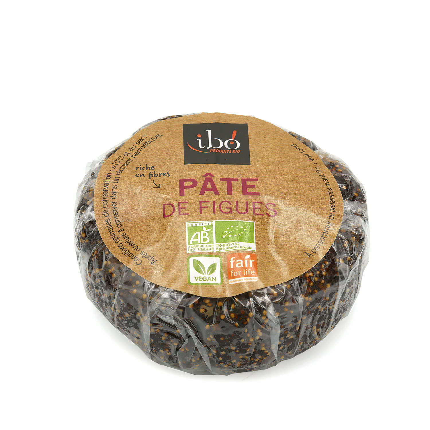 Organic and fair trade fig paste - Ibo Produits Bio