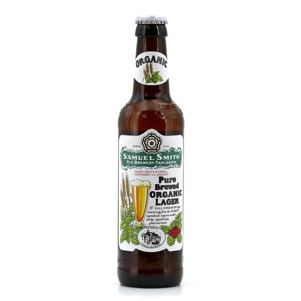 Samuel Smith Organic Lager - Organic blond English beer 5%. - Samuel ...