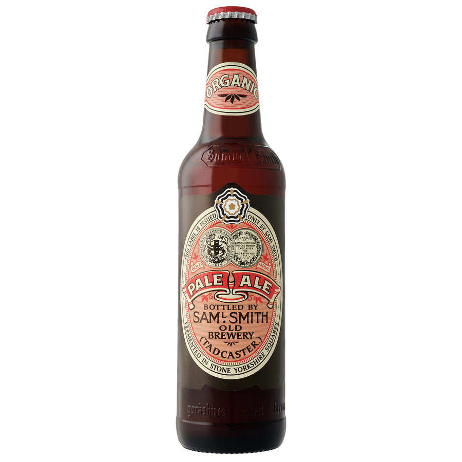 Samuel Smith Organic Pale Ale - Organic blond English beer 5%. - Samuel ...