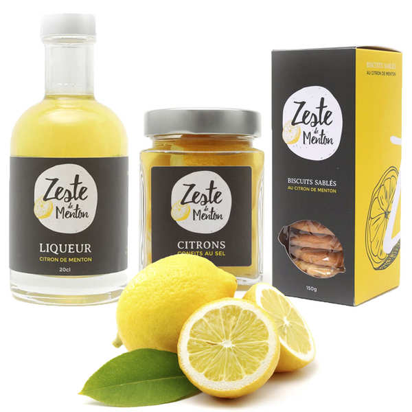 Assortiment découverte "Citron de Menton"