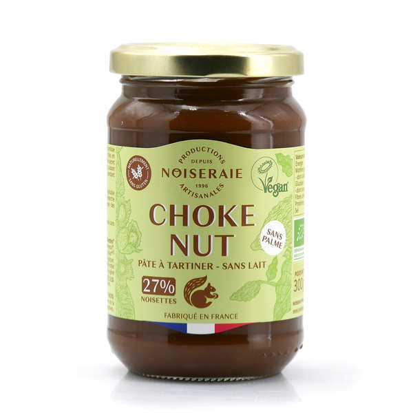 Chokenut pâte à tartiner sans lait - Noiseraie Productions - Noiseraie ...