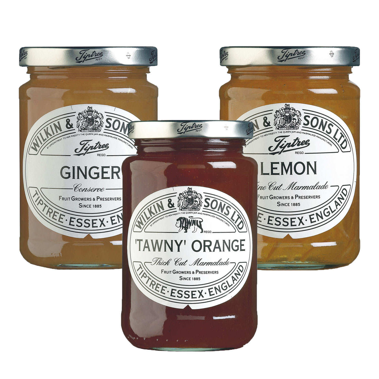 Assortiment de confitures et marmelades anglaises - Tiptree