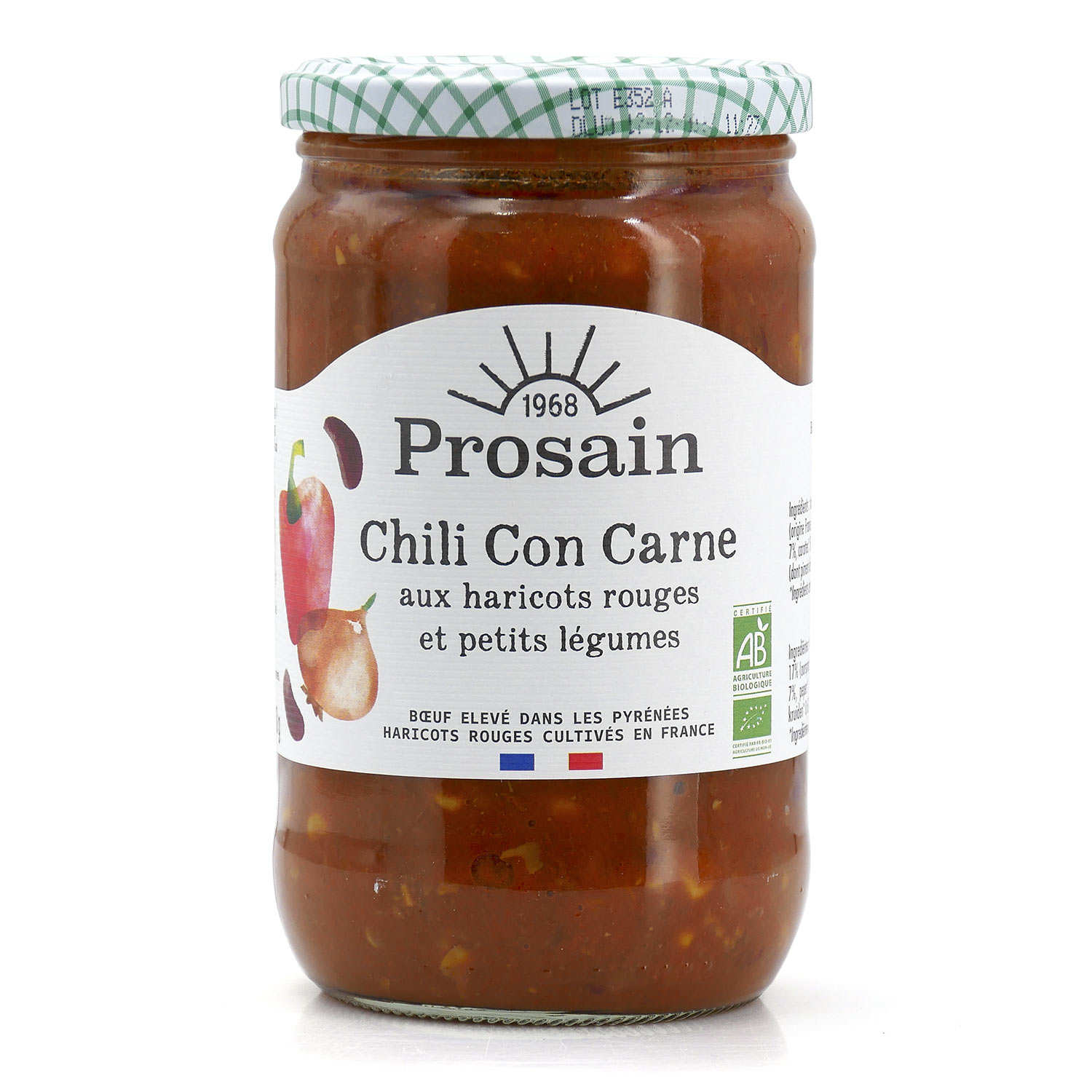 Chili con carne bio - Recette Tex-Mex au bœuf et aux haricots rouges de ...