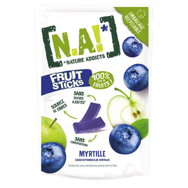 Blueberry fruit stick - N.A ! Nature Addicts