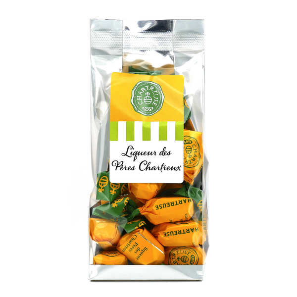 Candys filled with Chartreuse liqueur - Les caves de la Chartreuse