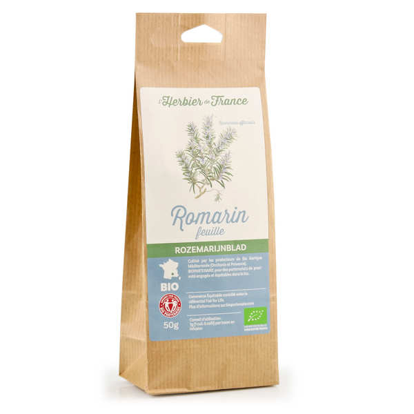 Organic rosemary herbal tea - Cook - Herbier de France