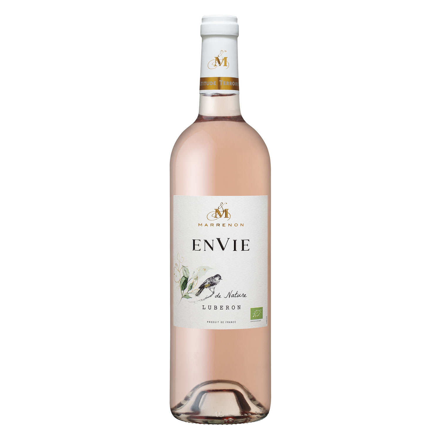 "Envie de nature" vin rosé Luberon bio - Marrenon