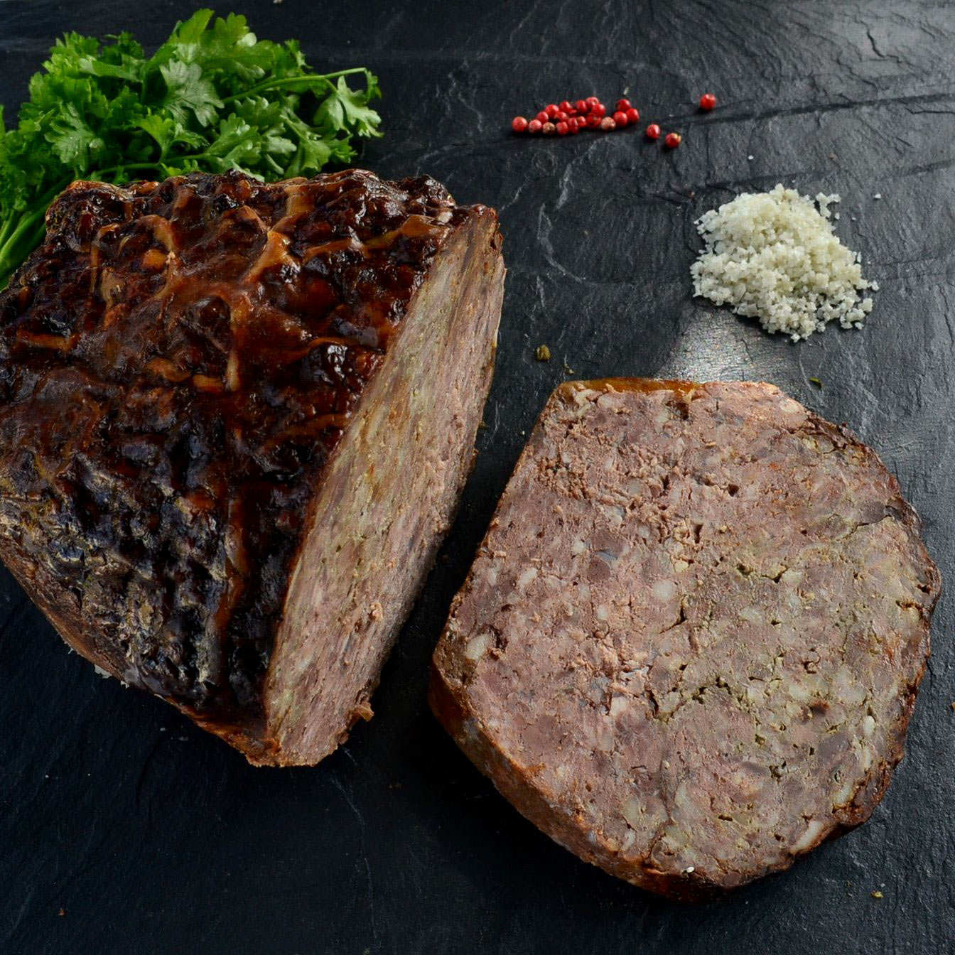 Oven-baked farmhouse country pâté - La ferme des cochons gourmands