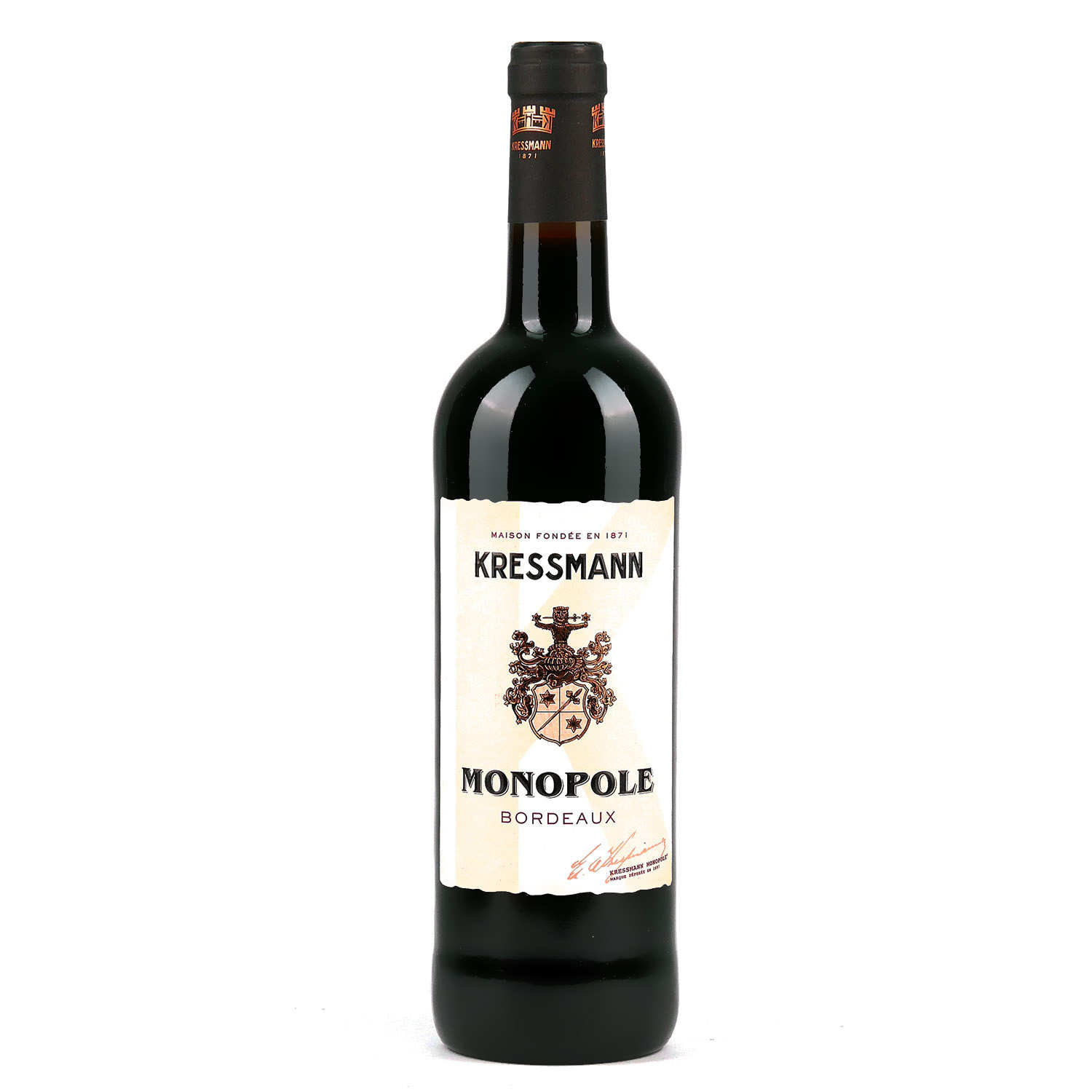 Bordeaux Red wine AOC Monopole Kressmann - Kressmann