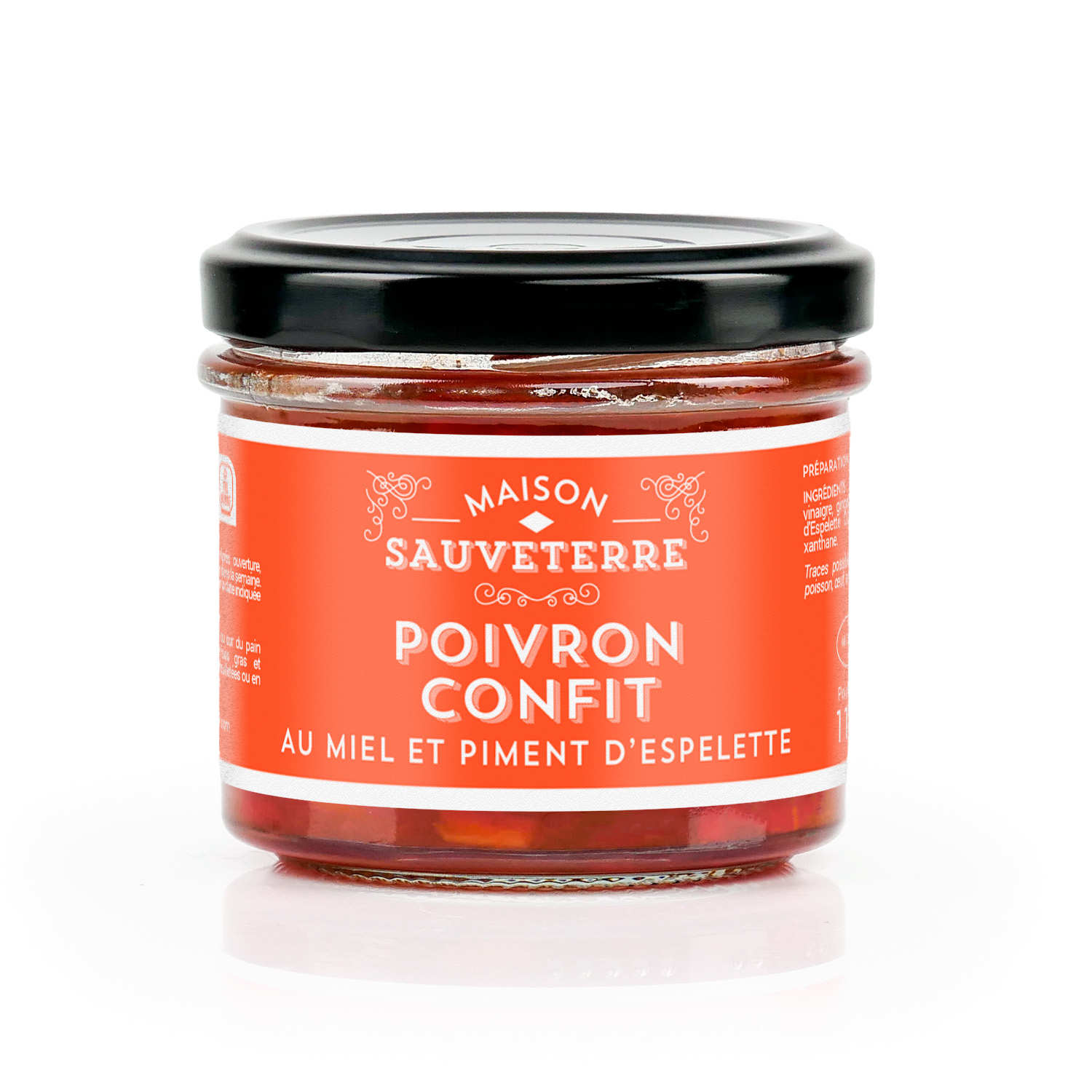Poivrons confits au miel et au piment d'Espelette - Maison Sauveterre