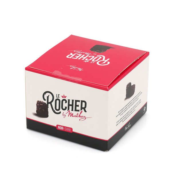 Le Rocher by Mathez - Ballotin of dark chocolate rochers - Chocolat Mathez