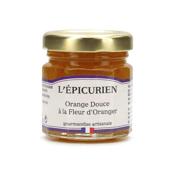 Mini sweet orange jam with orange blossom - L'Épicurien