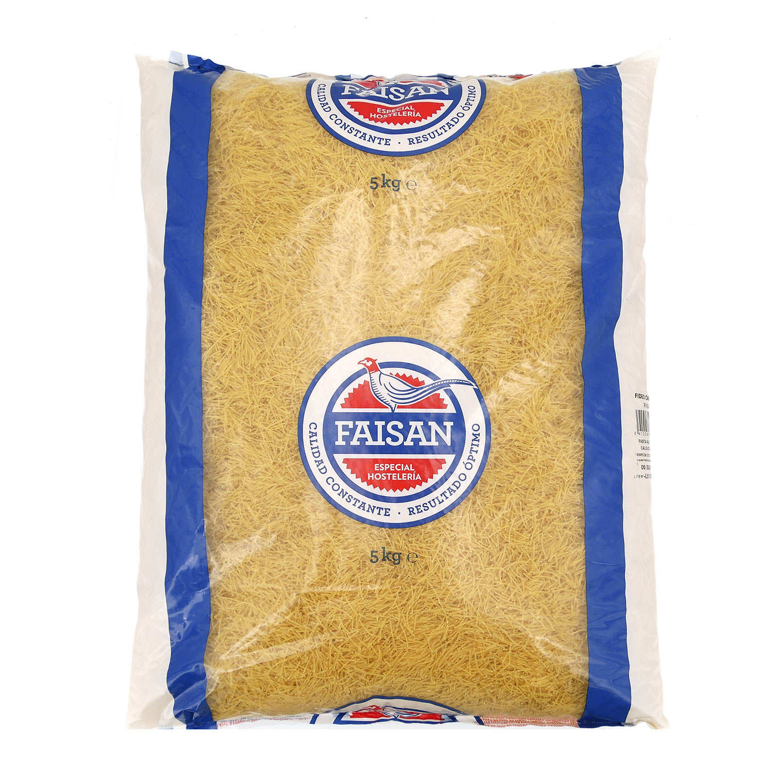 Pasta for fideua N°0 "Cabellin" - Large packaging - Faisan