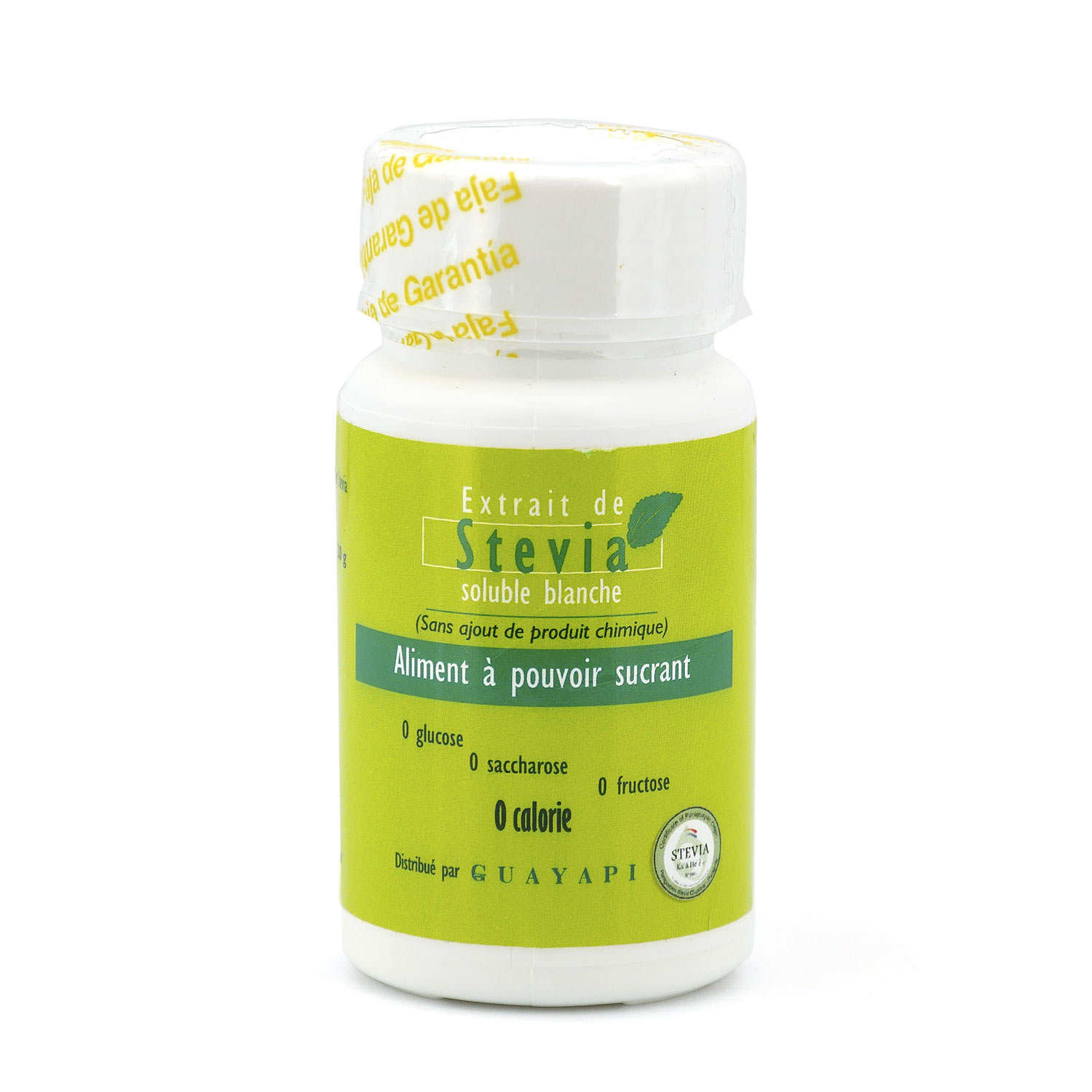 White stevia powder (stevia extract) - Guayapi Tropical