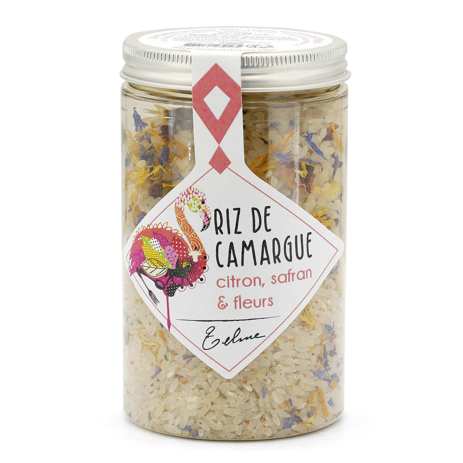 Camargue rice with lemon, saffron and flowers - Maison Telme - Maison Telme