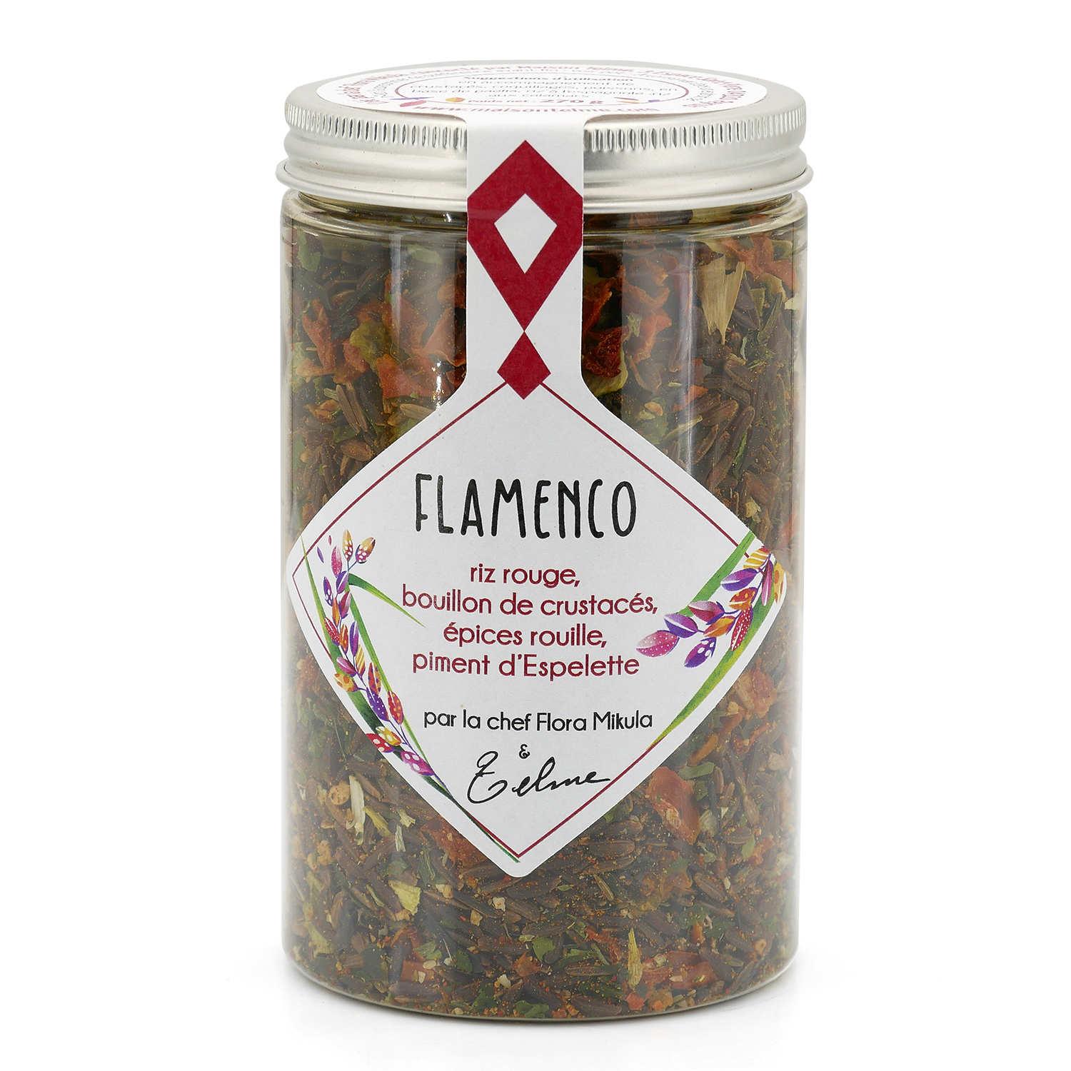 Riz rouge de Camargue recette "flamenco" - Maison Telme - Maison Telme