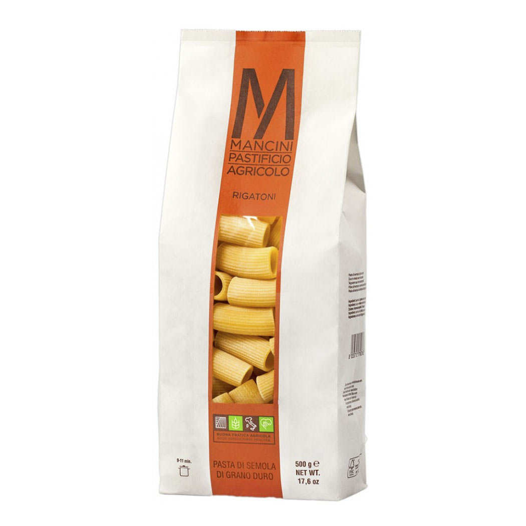 Italian rigatoni - Pasta Mancini - Pasta Mancini