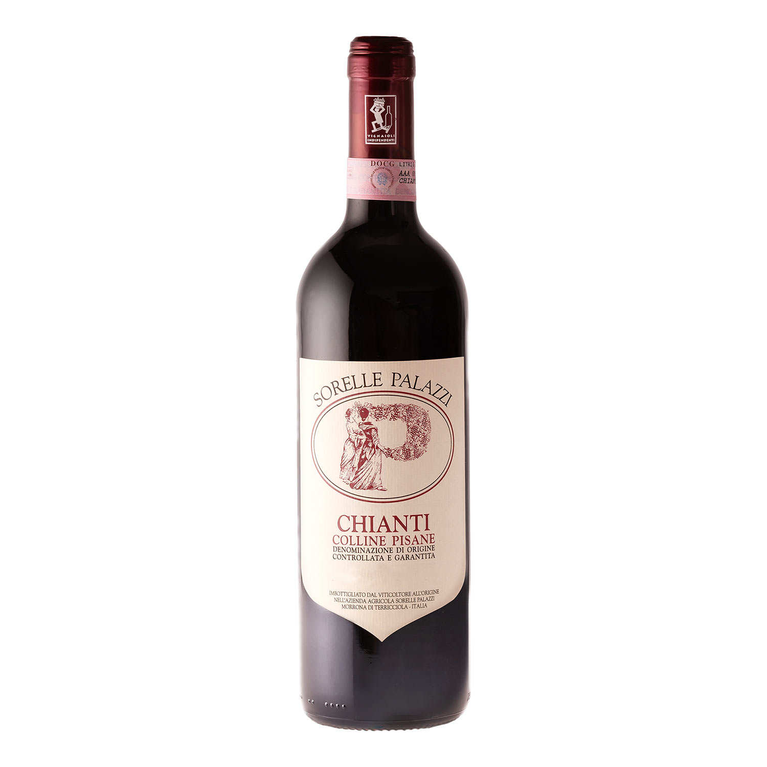 Chianti Colline Pisane DOCG - Organic italian wine - Sorelle Palazzi