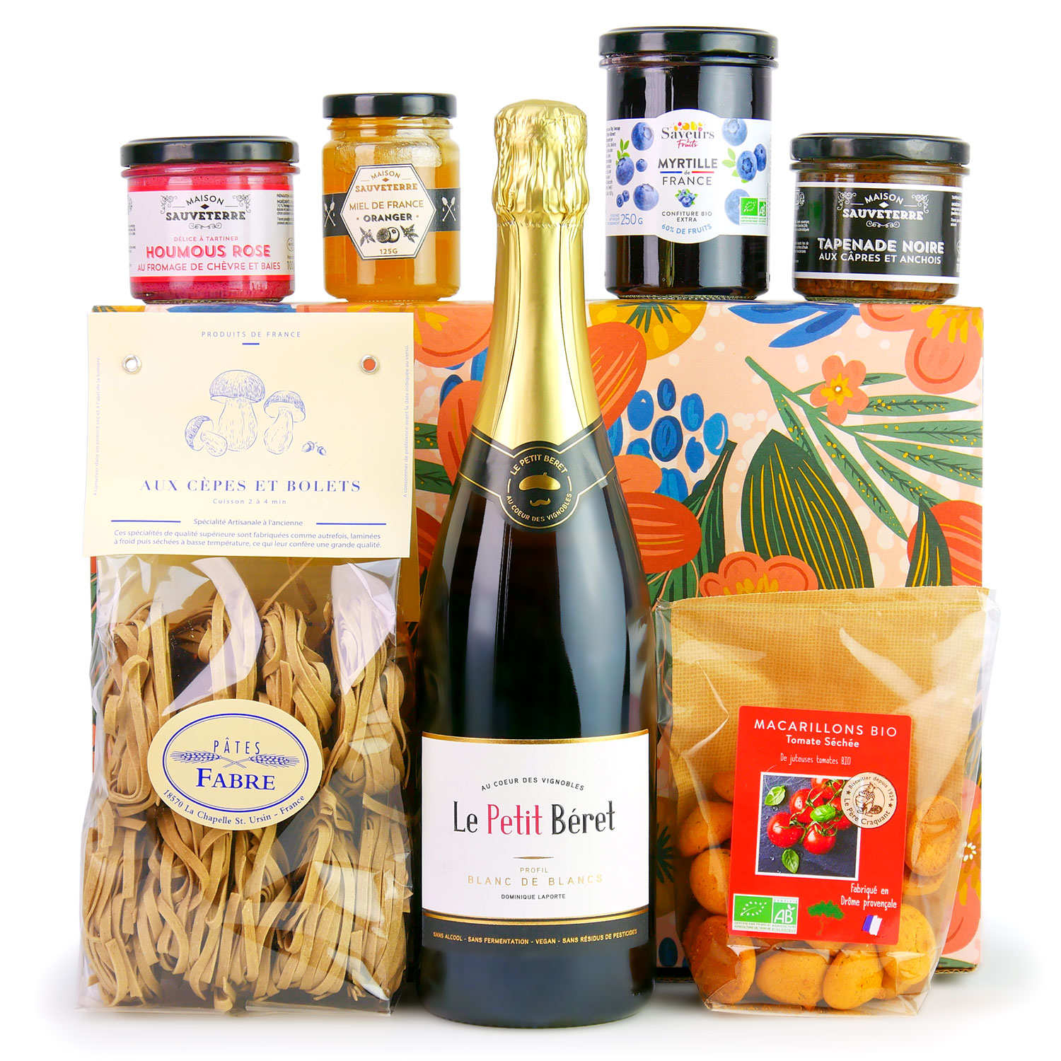 Coffret végétarien festif (sans alcool) - BienManger Paniers Garnis