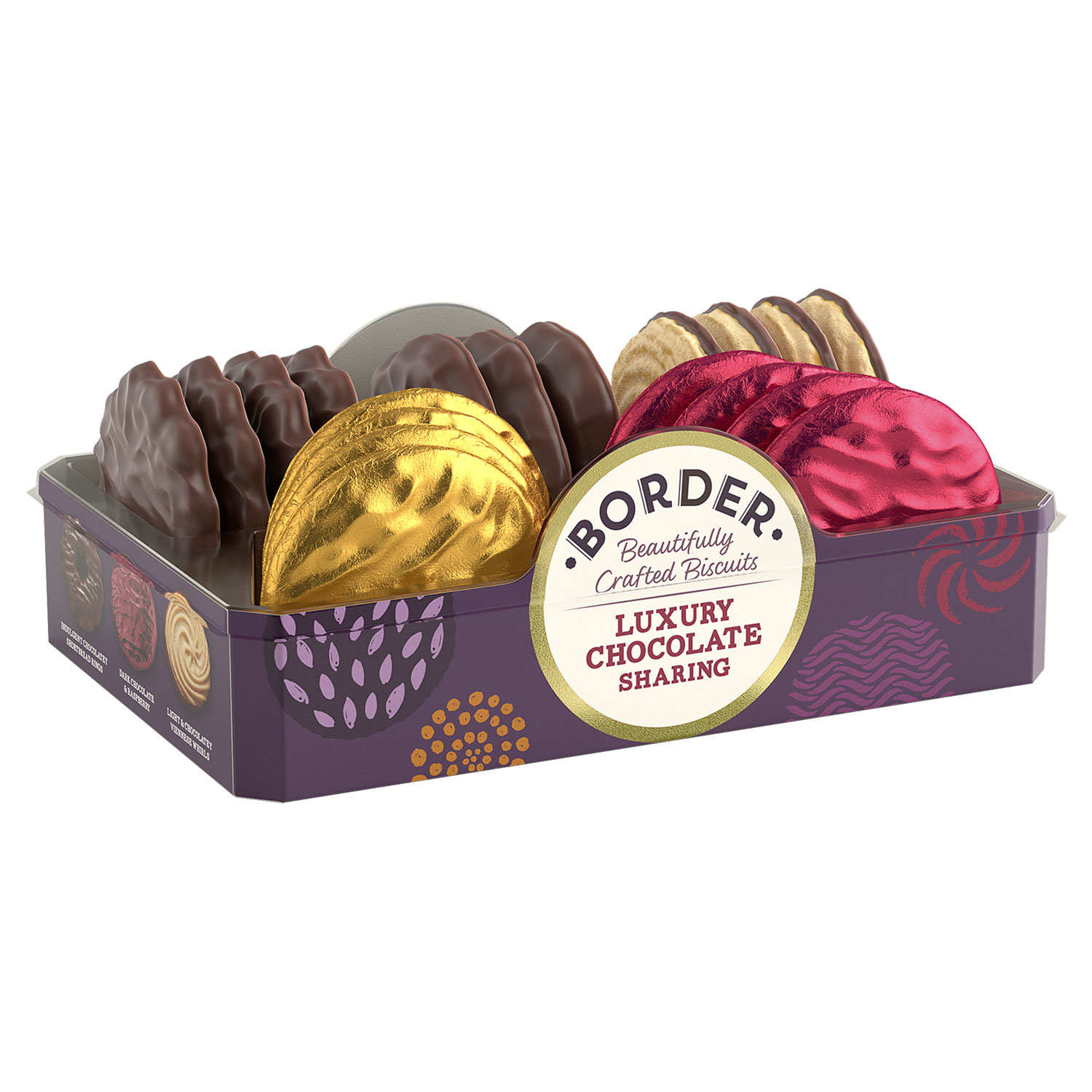 Border luxury chocolate assortments to share - Border Biscuits