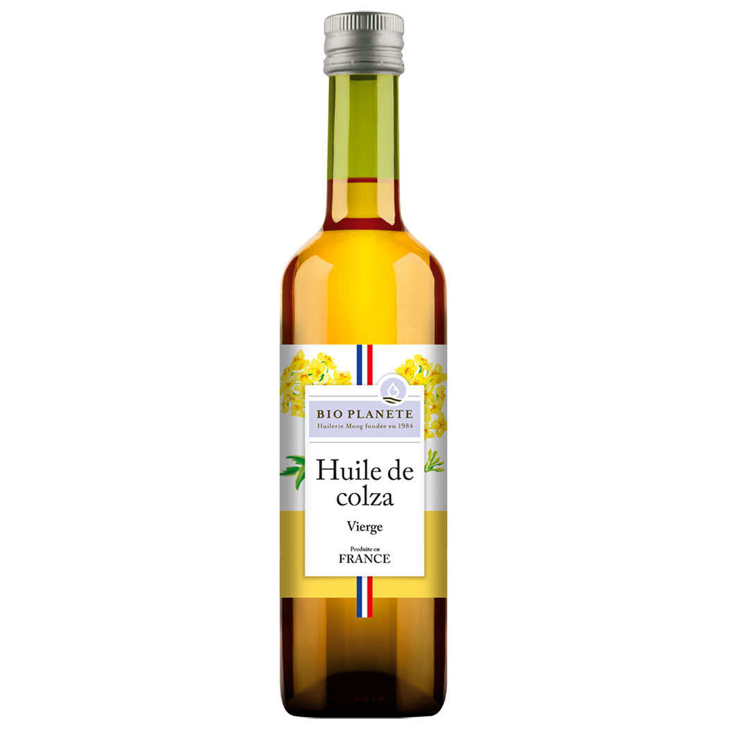 Organic virgin rapeseed oil - Origin France - BioPlanète