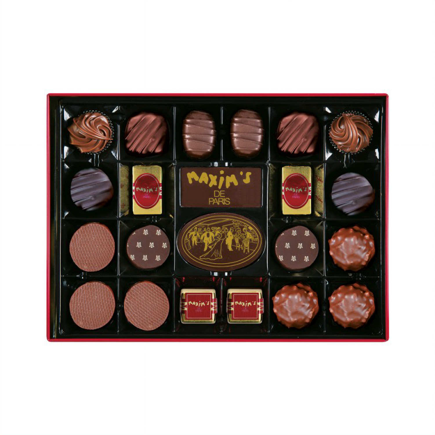 Box of 22 Maxim's chocolates - Maxim's de Paris