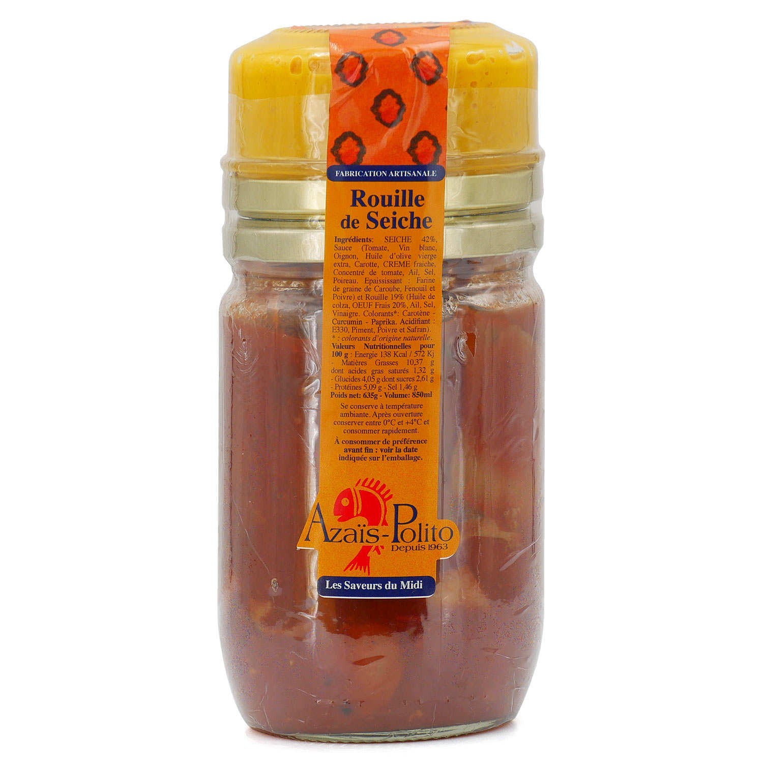 Assortiment pour Rouille de Seiche à la Sétoise - Azaïs-Polito