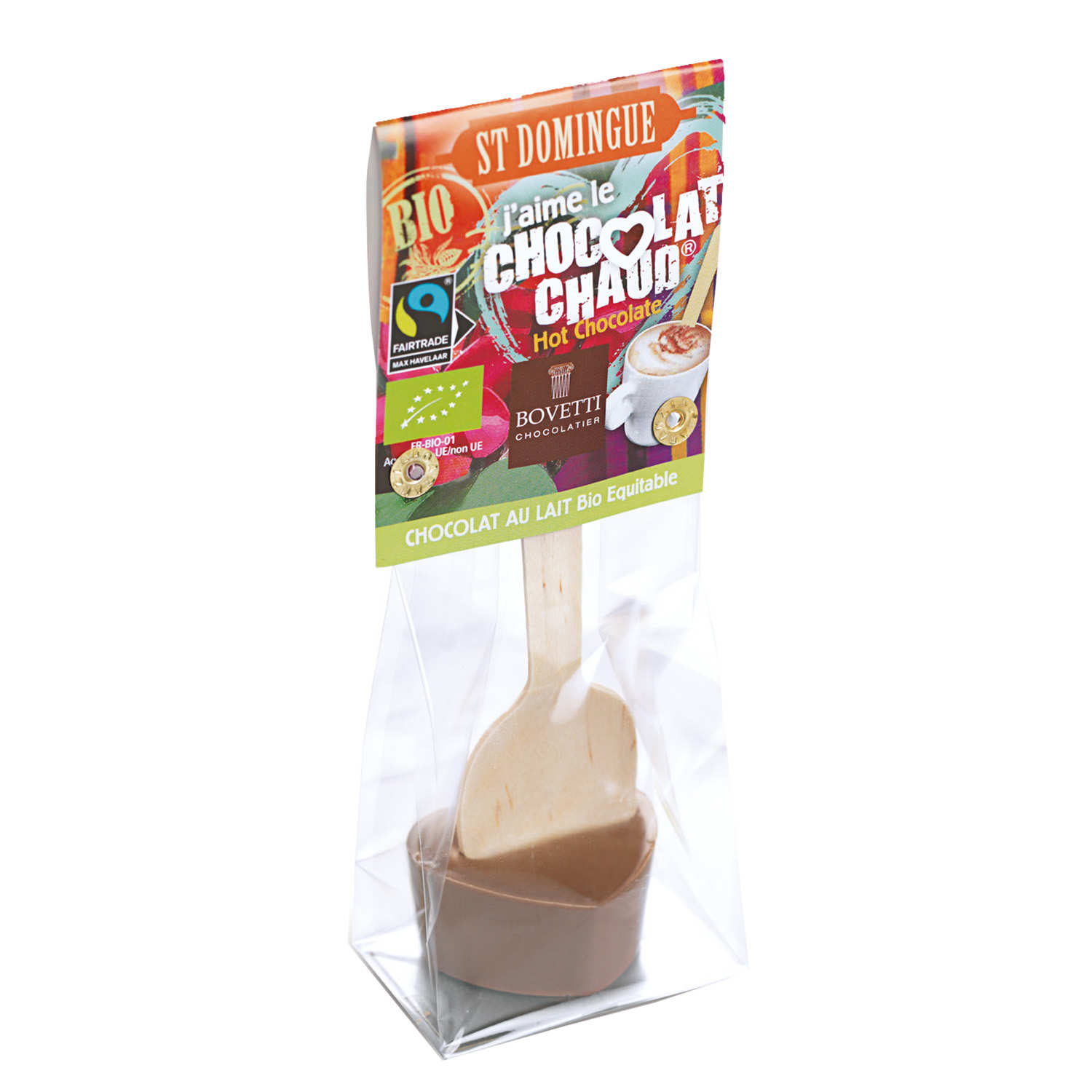 Bâtonnet pour boisson chocolatée - Chocolat au lait 39% cacao St ...